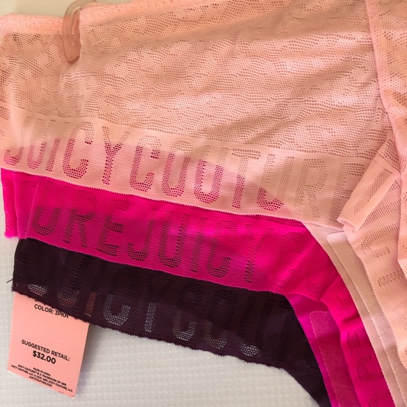 Juicy Couture | Intimates & Sleepwear | Juicy Couture Thong Set | Poshmark